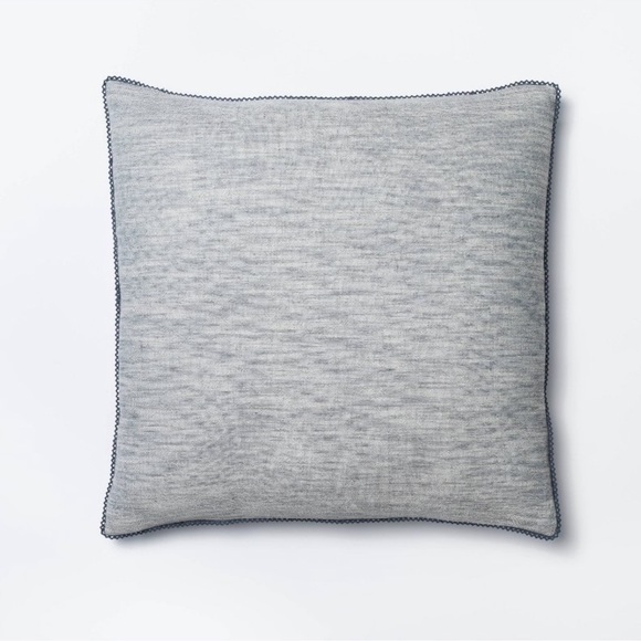Threshold | Accents | Threshold Oversized Square Trow Pillow With Blue ...